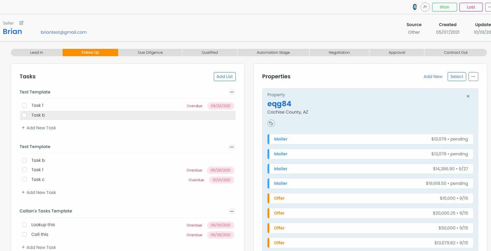 Update Roundup (September 2021): Tasks, One-Off Letters, Property View ...